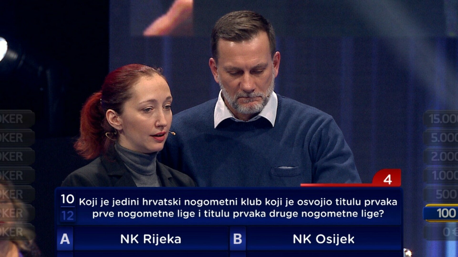 Natjecateljici nije pomogao ni superjoker: Znate li vi točan odgovor na ovo pitanje o HNL-u?