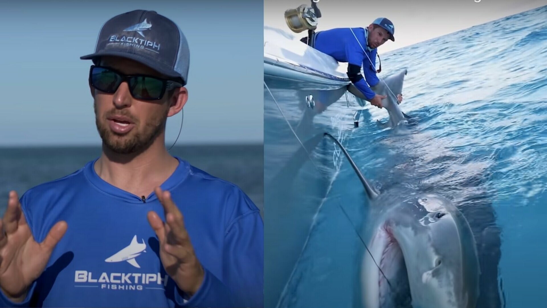 Ribič snimao pecanje, pa slučajno ulovio morskog psa većeg od 4 metra ...