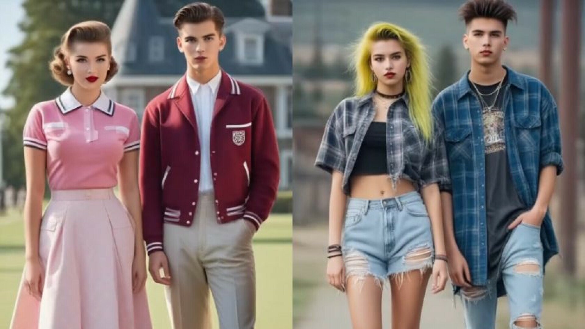 Kako su se mladi odijevali prije? Pogledaj top odjevne kombinacije od 1800-ih godina do danas