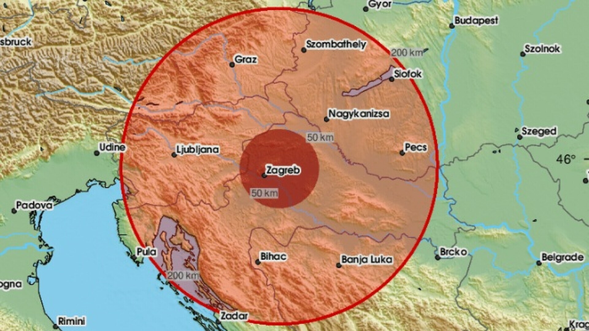 Potres kod Zagreba: "Udarilo kao neka bomba"