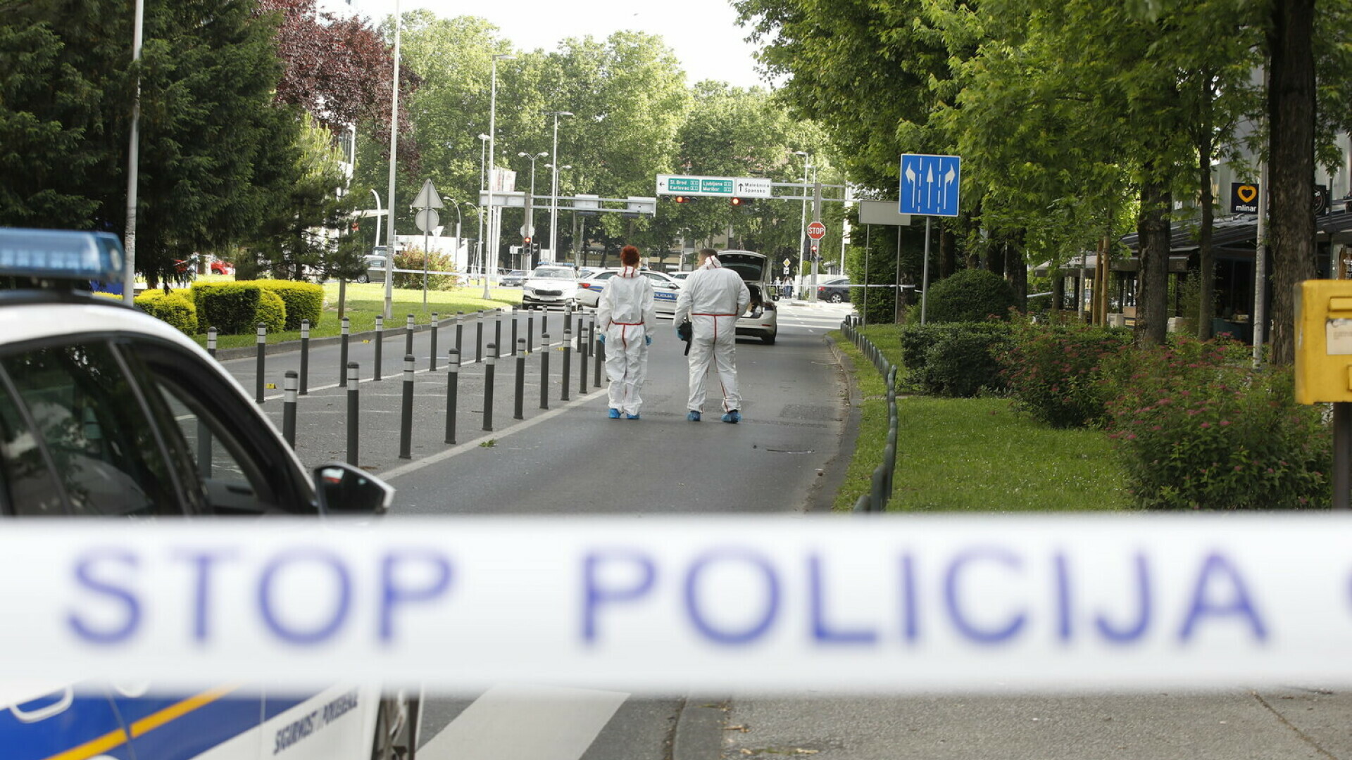 FOTO Bačena bomba u Zagrebu: Oštećena dva kafića, ZET izmijenio autobusne linije