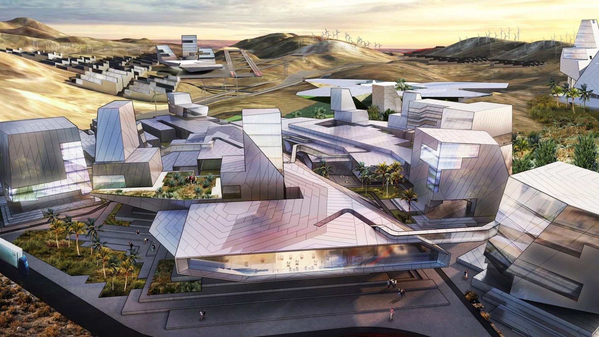 Pametni grad temeljen na blockchainu niče u američkoj pustinji?