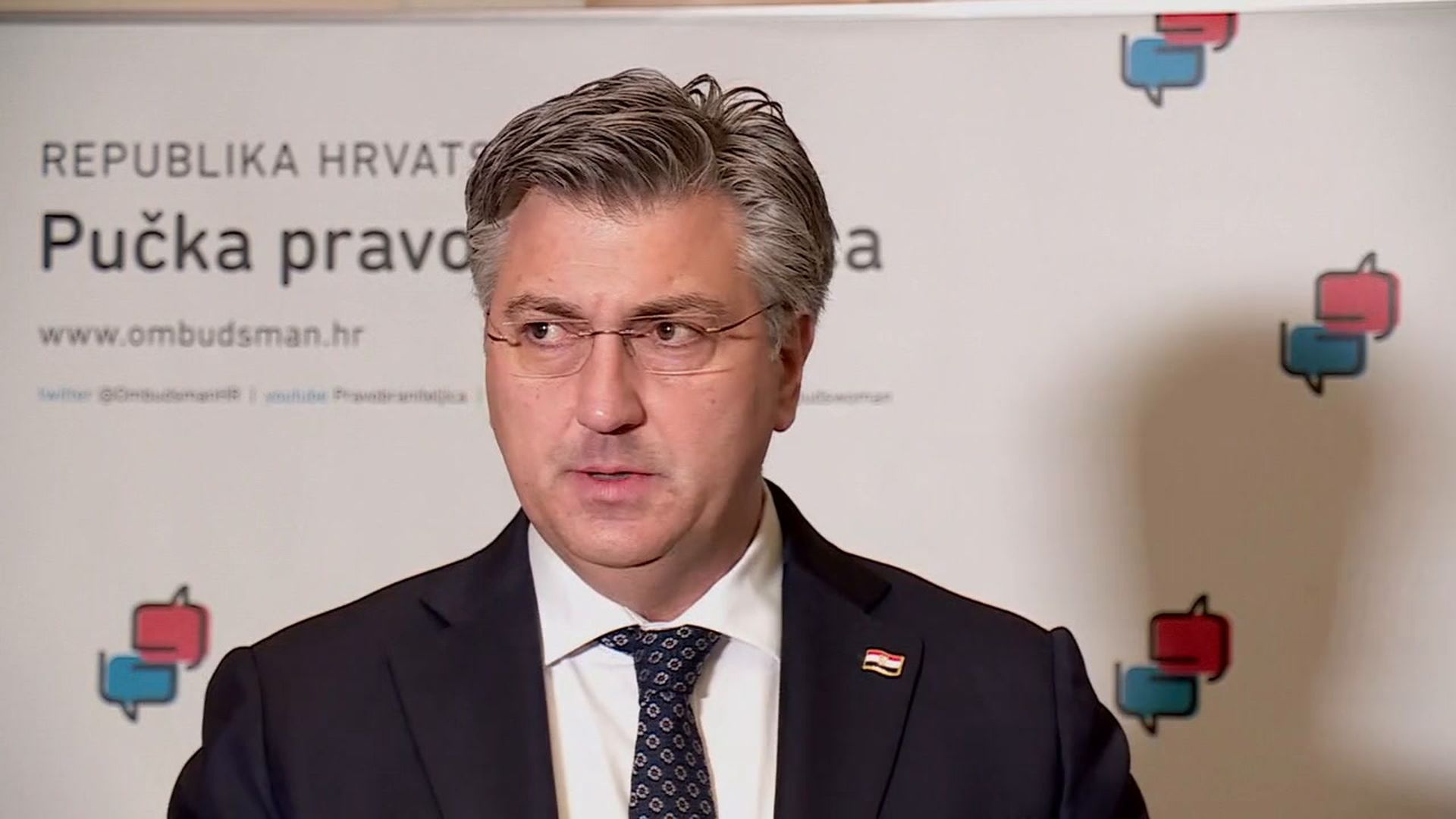 Andrej Plenković o raspravi o obuci u Saboru