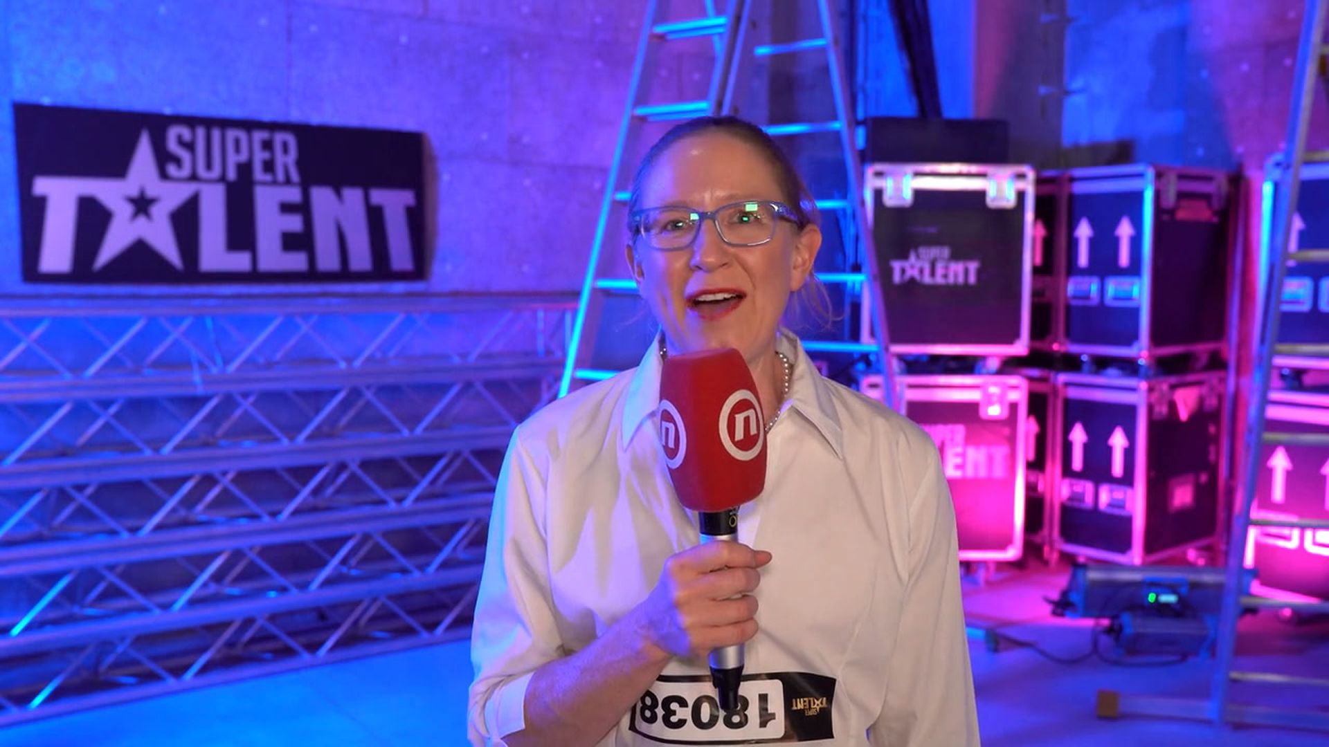 Beatrice McQueef nakon audicijskog nastupa na Supertalentu