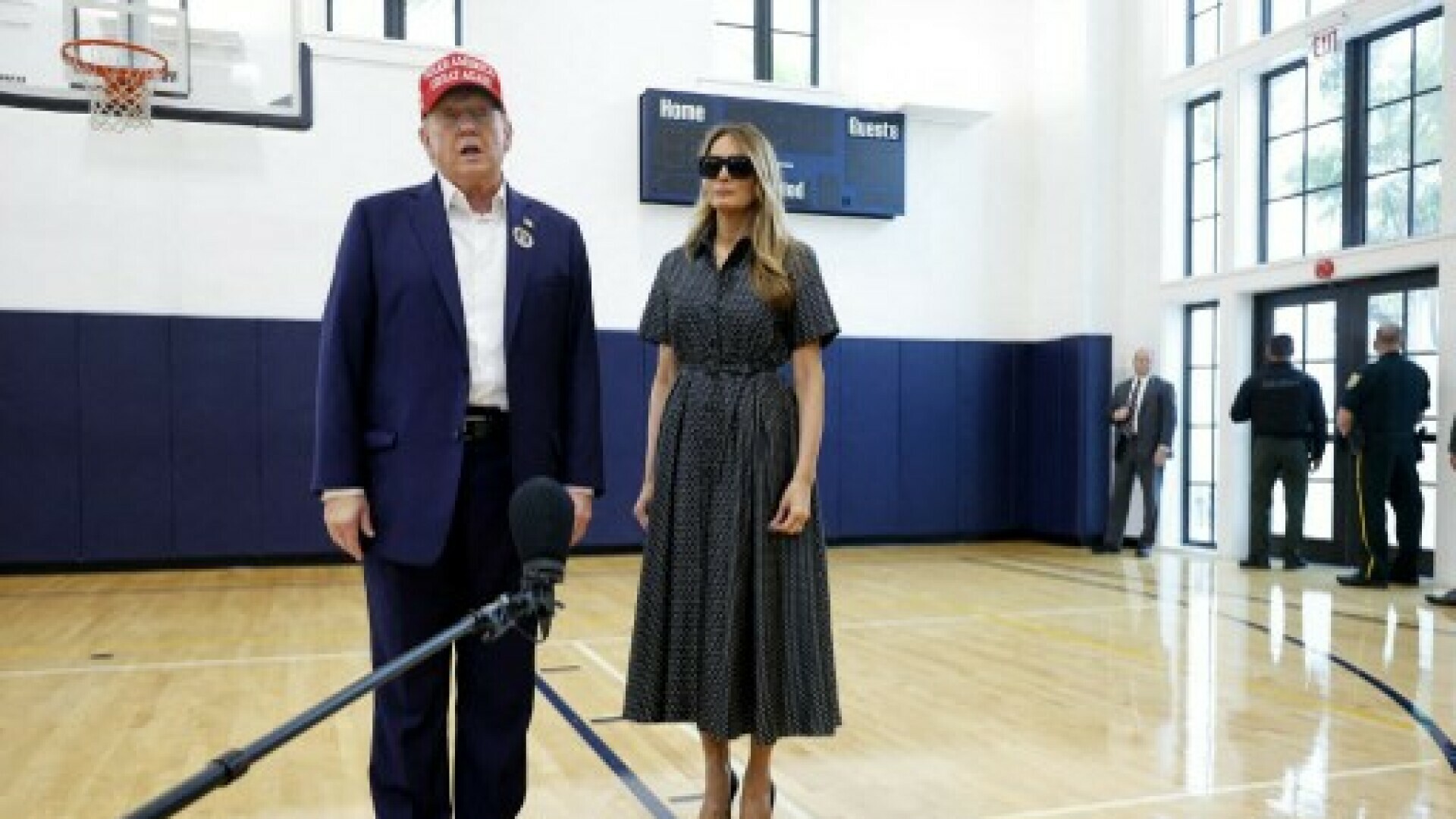 VIDEO U svom stilu Trump glasao pa poručio: "Čujem da nam ide dobro..."