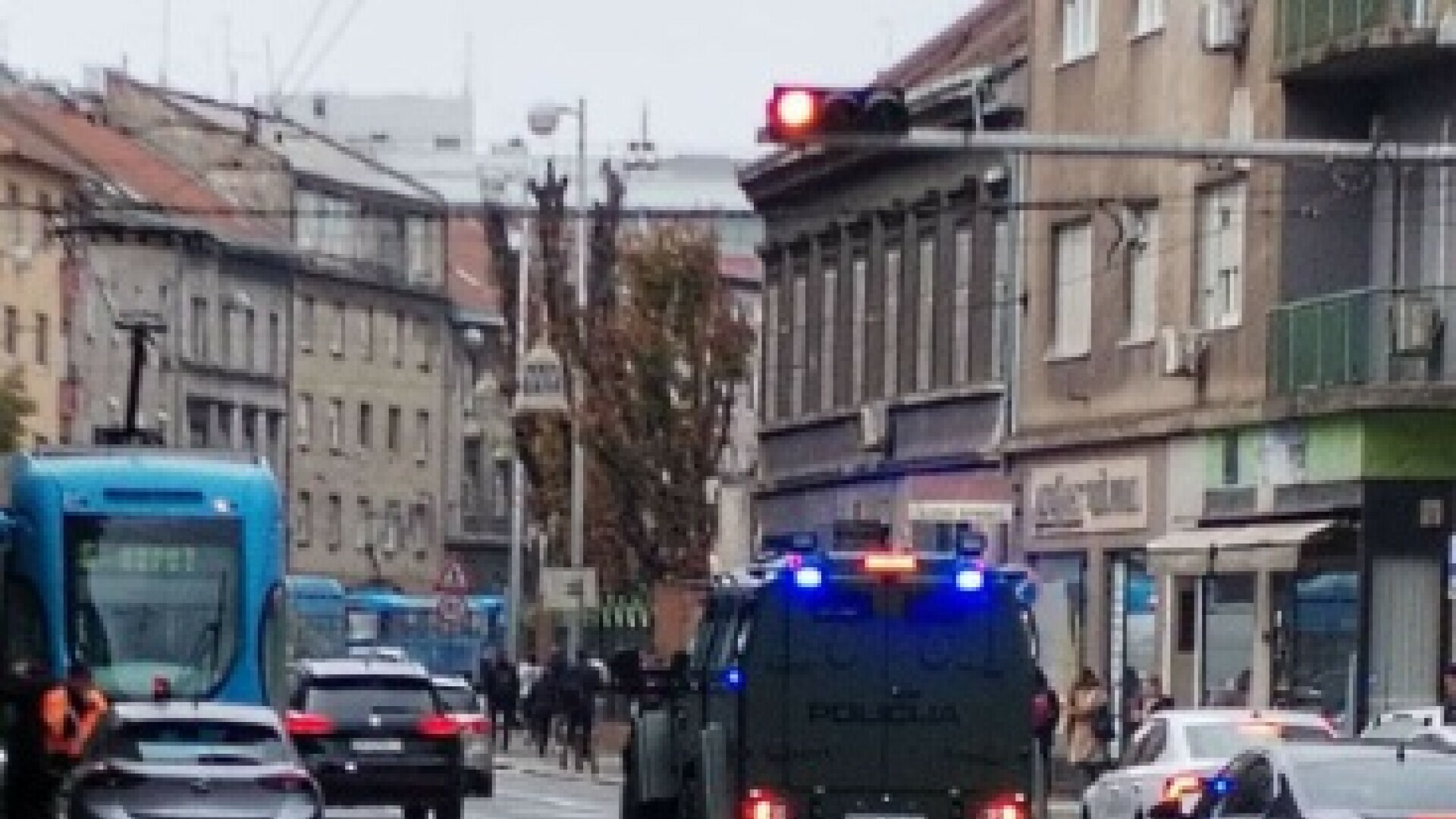 Zbog prometne nesreće na zapadu Zagreba tramvajski promet bio blokiran