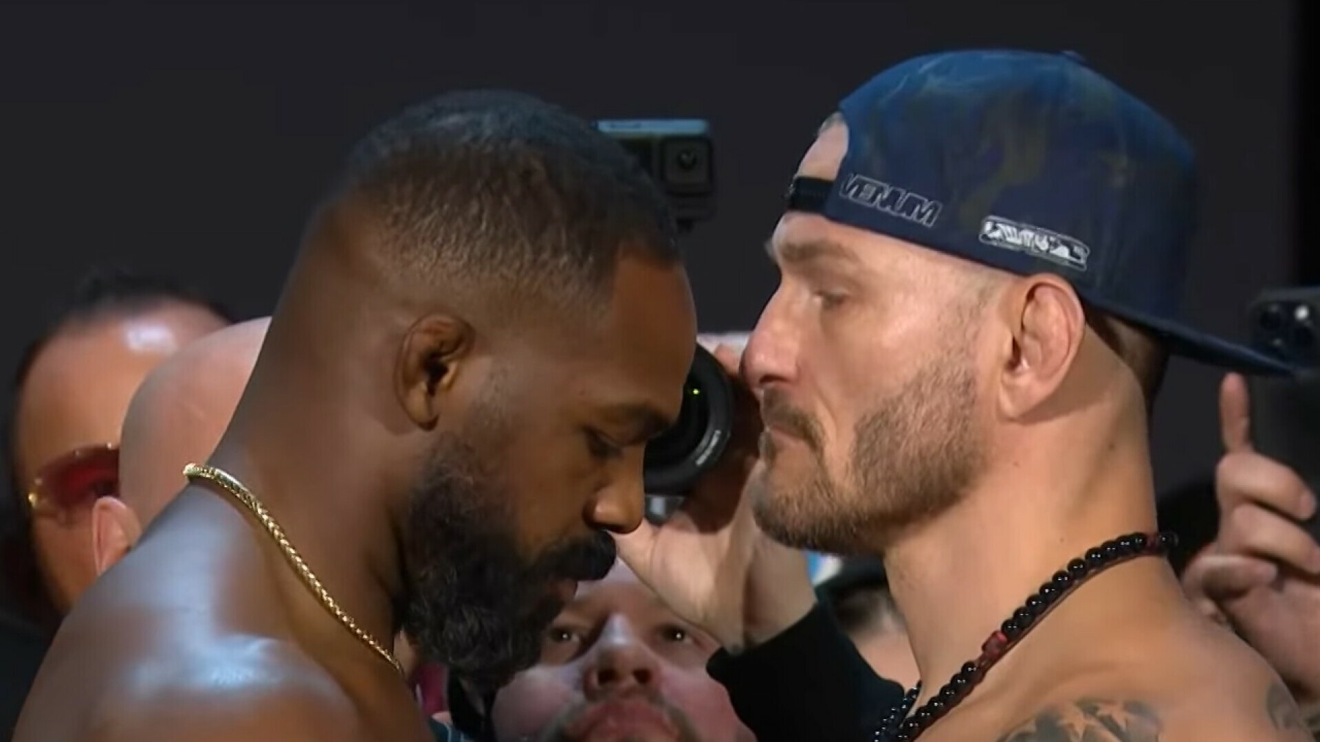 VIDEO Stipe i Jones po posljednji put licem u lice prije borbe, može li napetije?