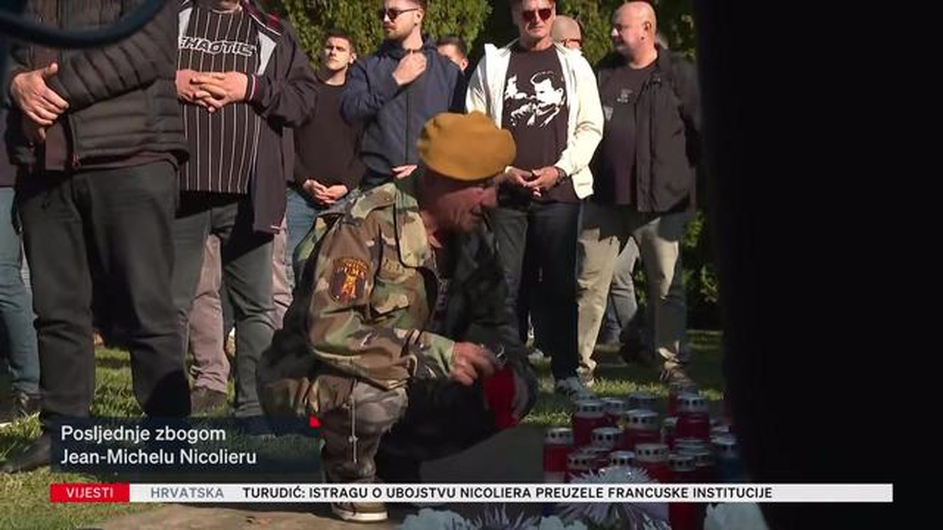Sprovod Jean-Michel Nicoliera u Vukovaru