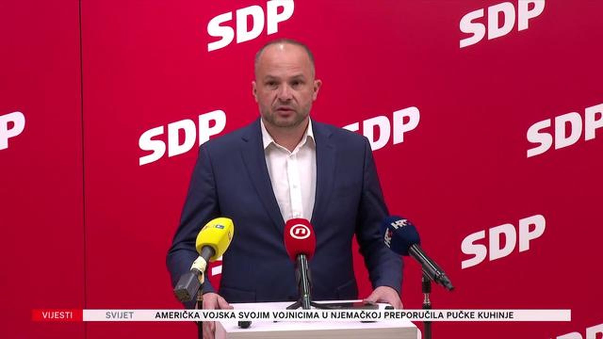 SDP o prosvjedu Torcide i incidentu u Zagrebu