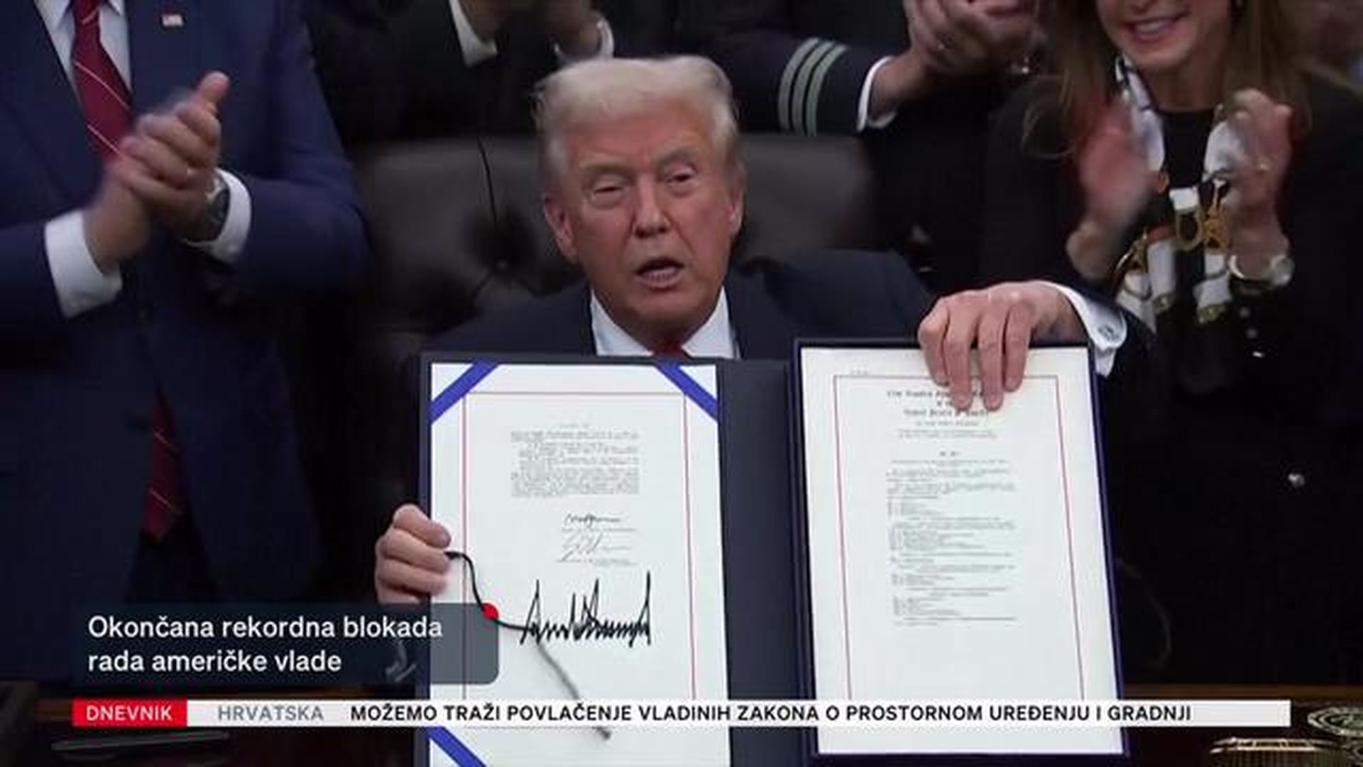 Okončana rekordna blokada rada američke vlade