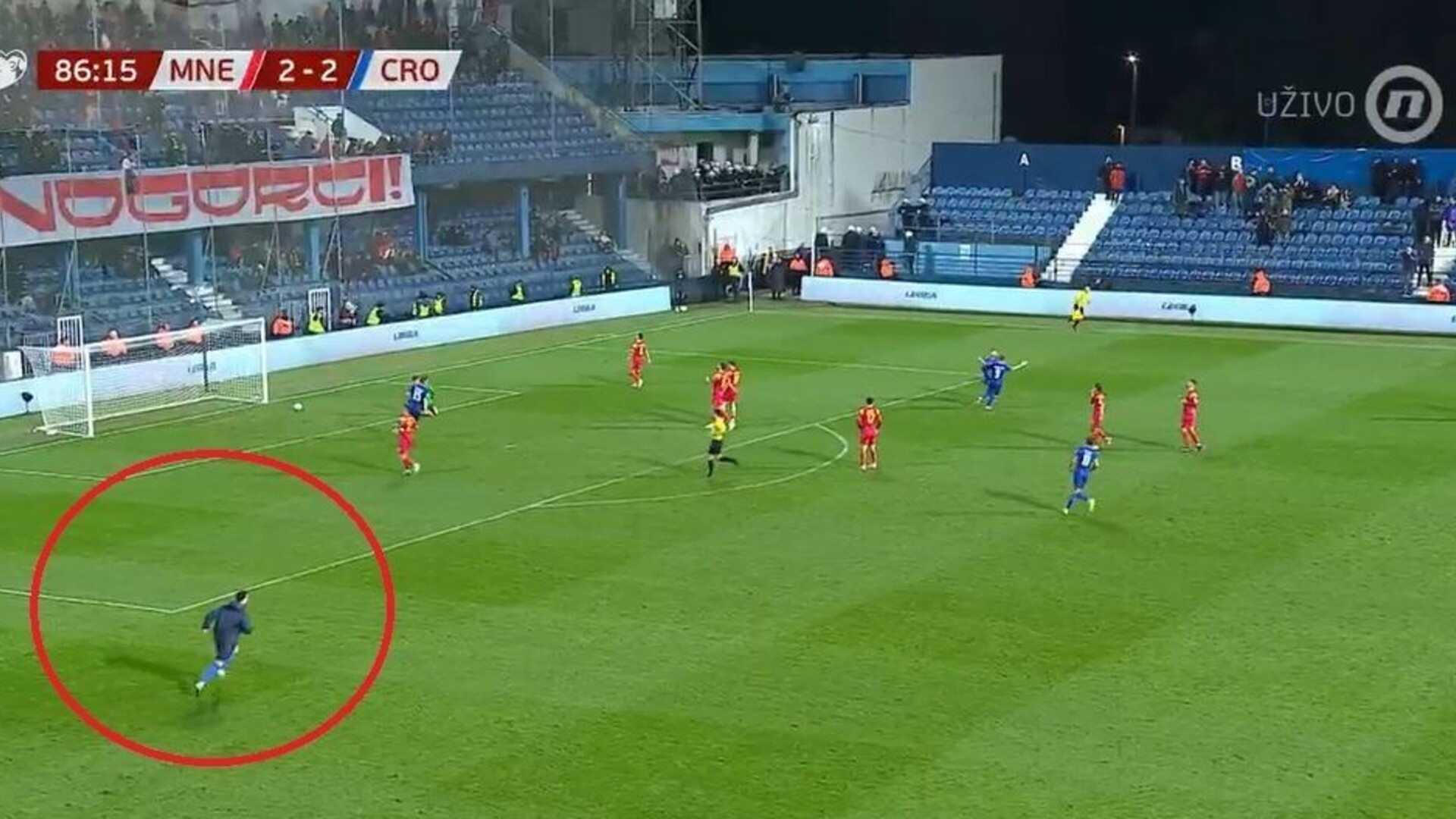 VIDEO Nakon ove golčine Vlašića Perišić je uletio u teren i slavio kao ...