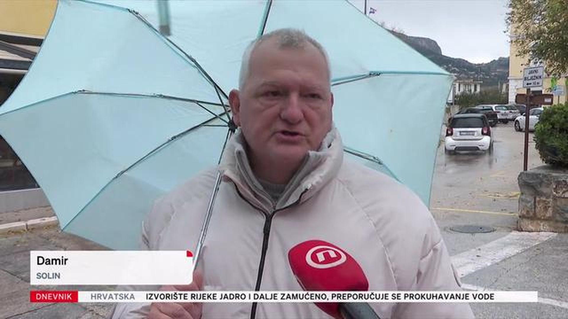 Rijeka Jadro dosegnula rekordan vodostaj