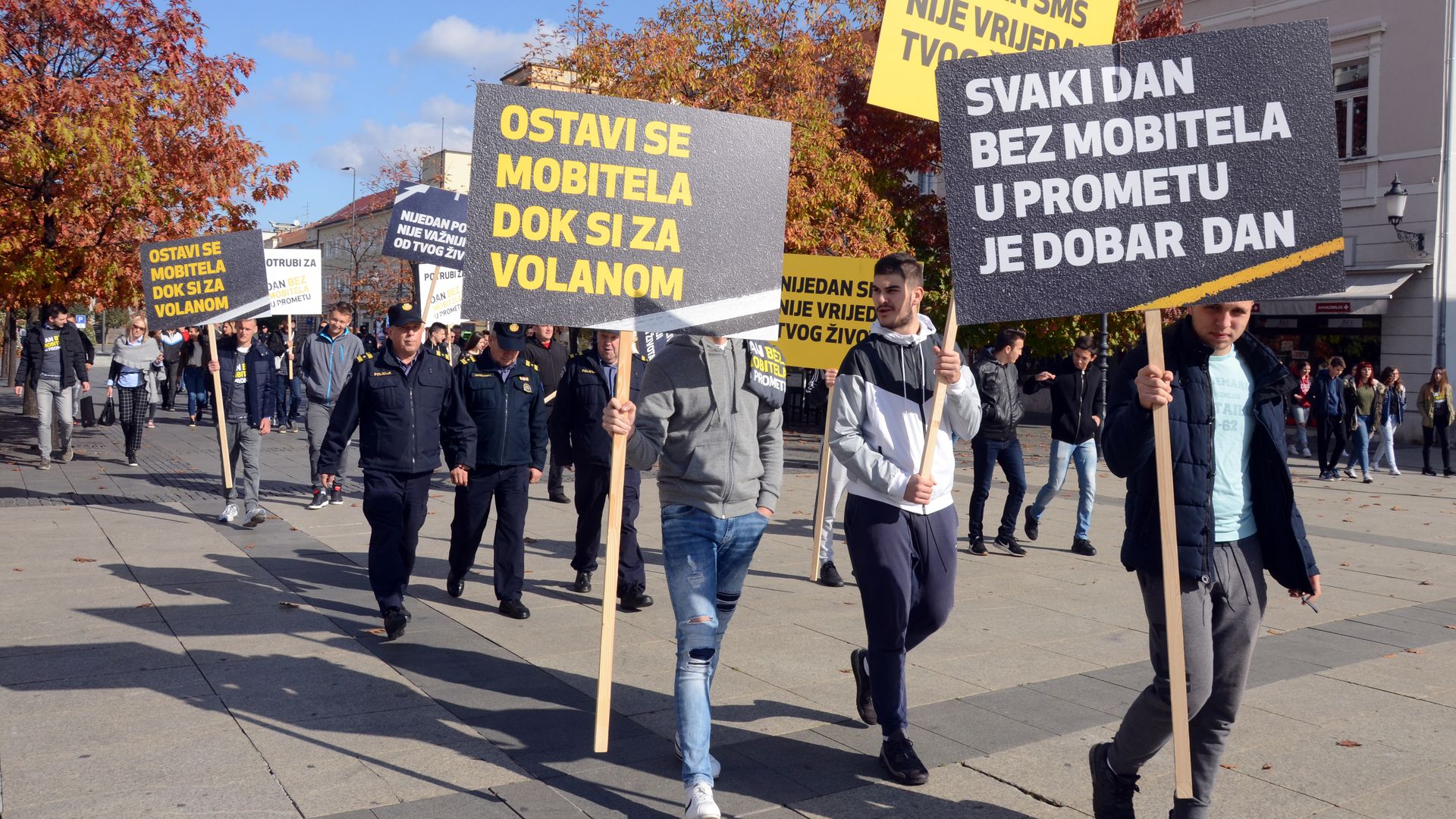 "Nijedan poziv ili poruka nisu vrijedni života"