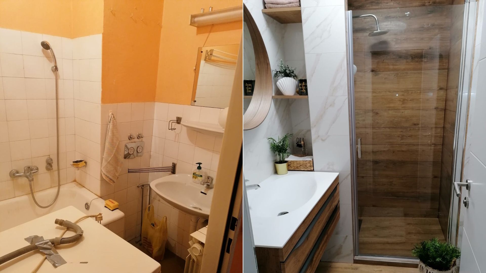 Inspiracija iz Varaždina: Transformacija kupaonice od tri kvadrata u ...