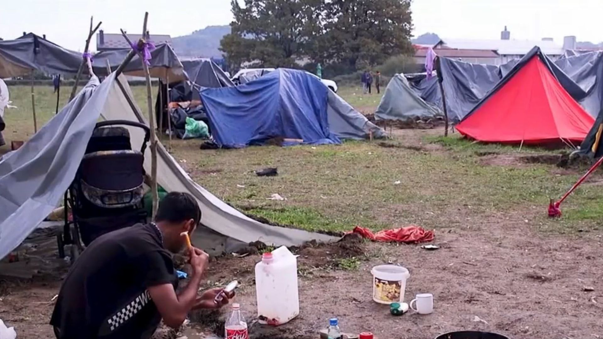 Na hrvatskoj granici 30 Čečena, traže politički azil: Na hrvatskoj granici 30 Čečena, traže politički azil: