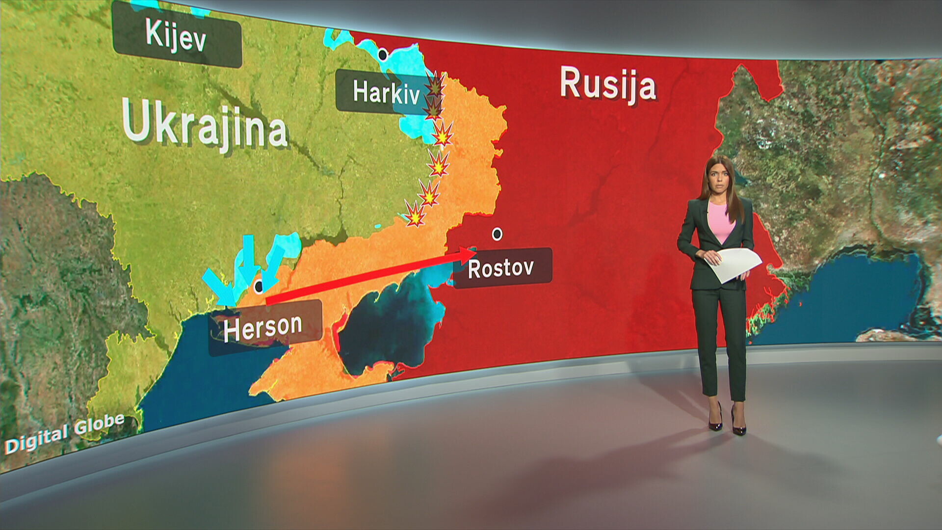 Trenutno stanje na bojištu: Mostovi preko Dnjepra uništeni, Herson ...