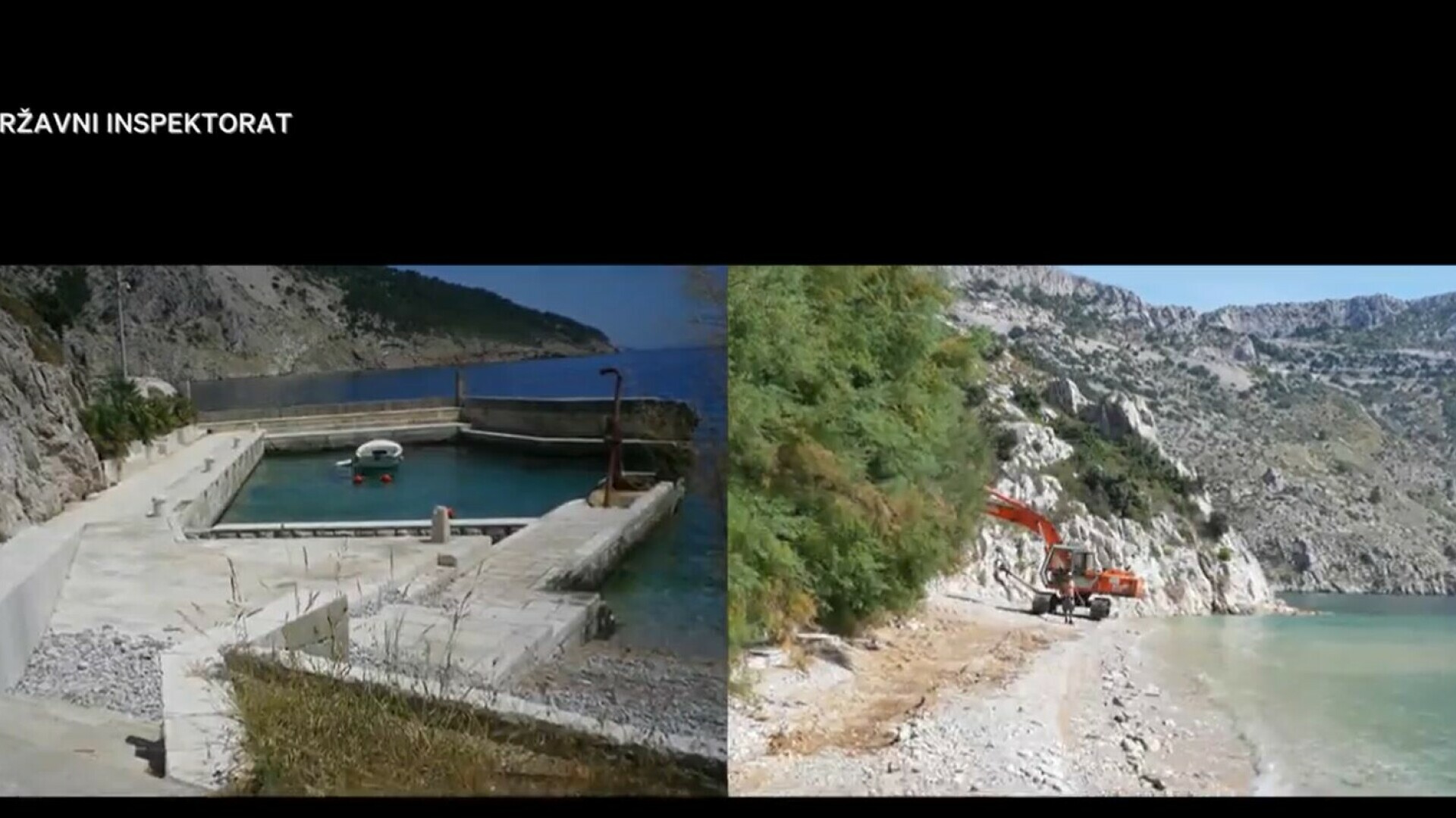 Srušene bespravne građevine u Vruji: Pogledajte stanje prije i nakon ...