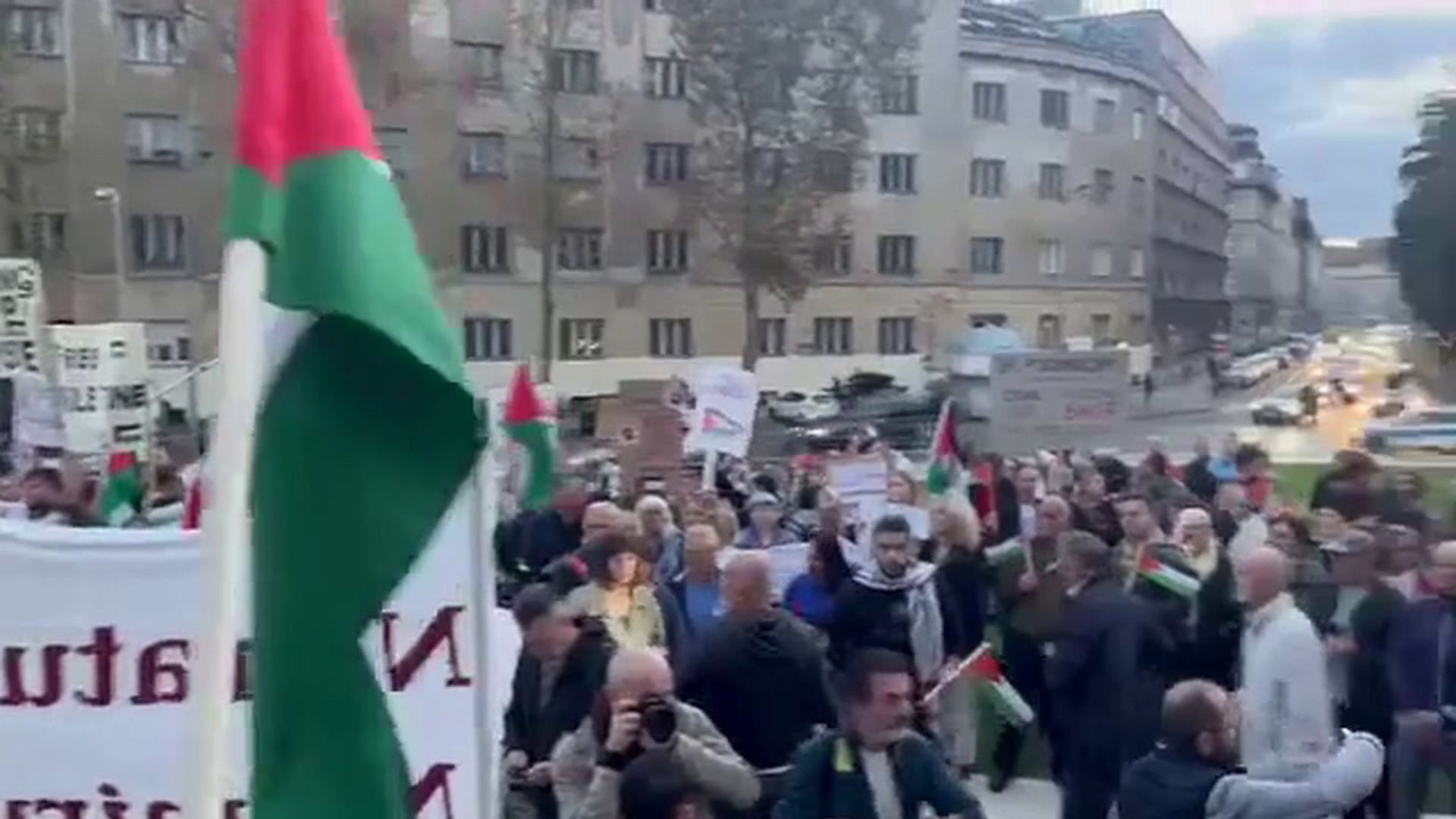 Prosvjed podrške Palestini