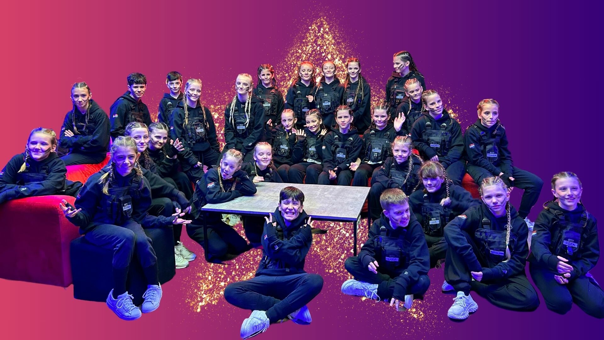 Talent House uoči audicijskog nastupa na Supertalentu