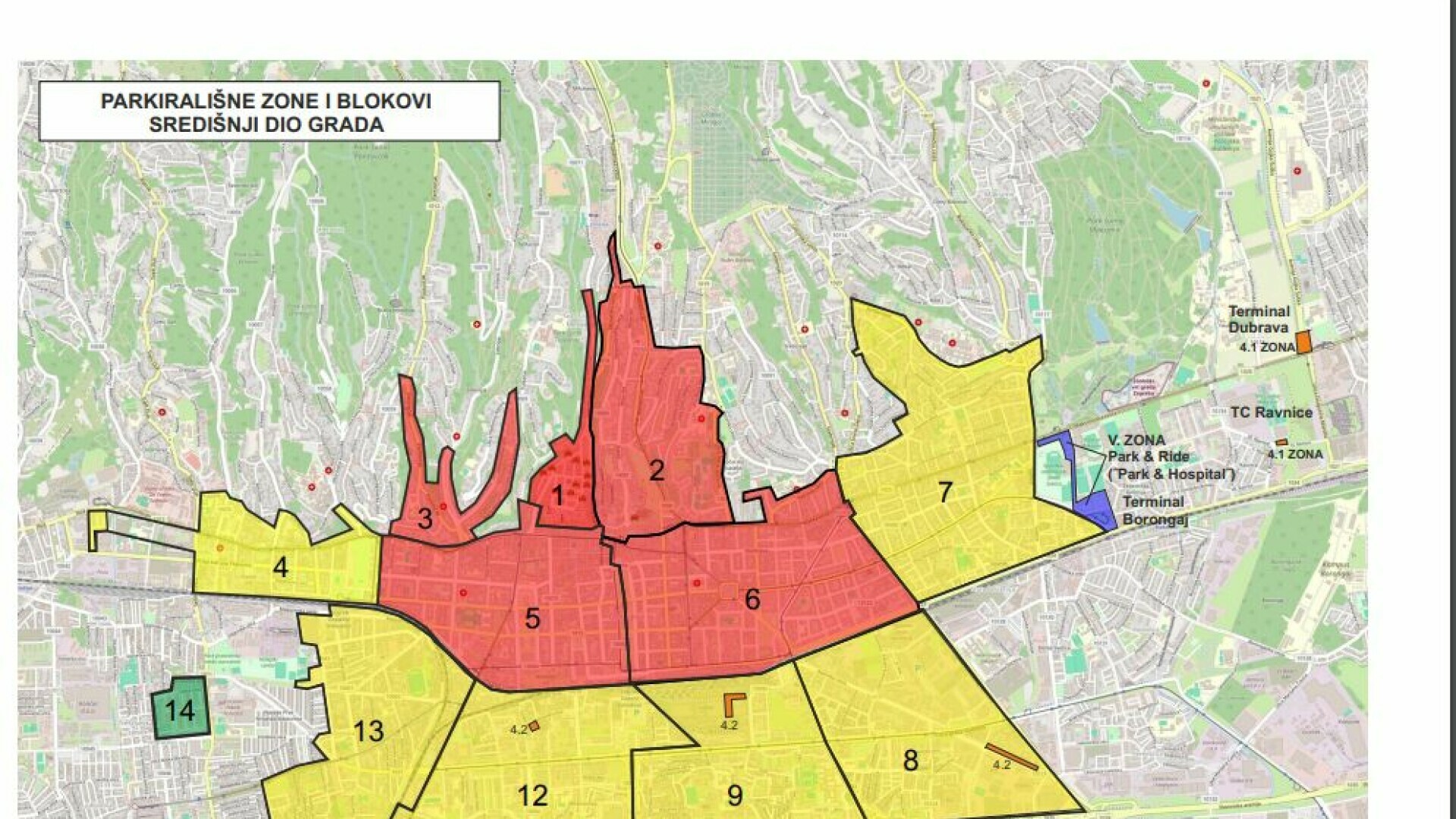 FOTO Stiže velika promjena, uvodi se blokovsko parkiranje: Pogledajte detaljan popis ulica