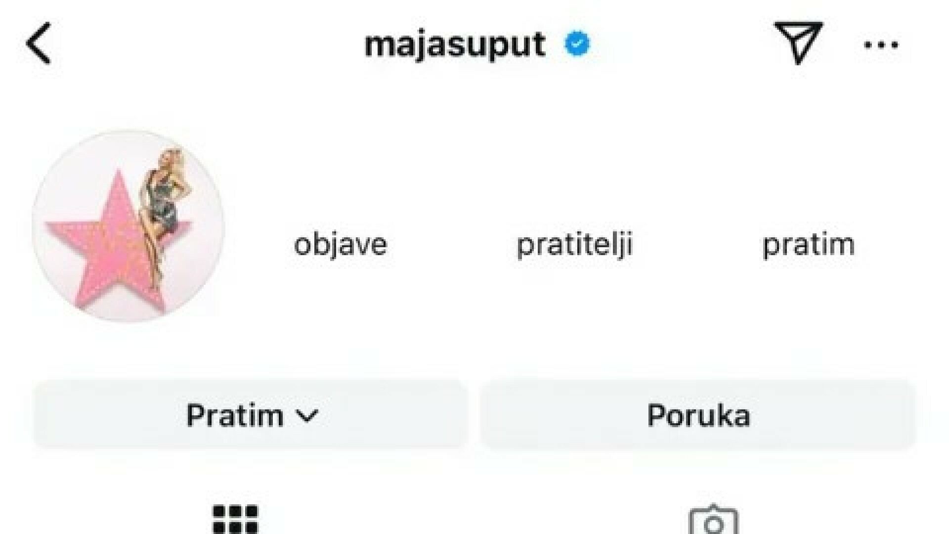 Maji Šuput hakirali Instagram? Nikome nije jasno što se događa?!