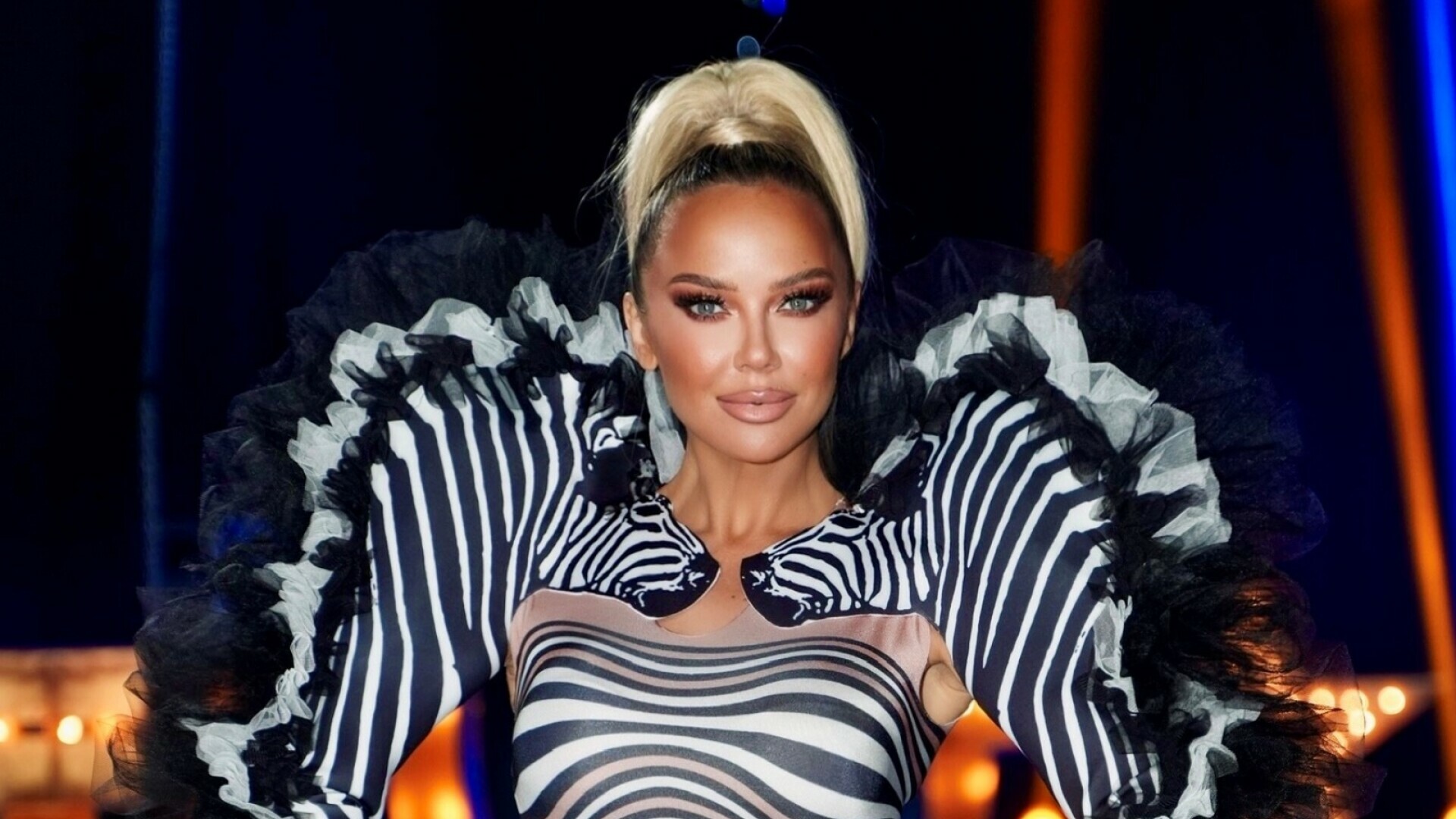 Zebra na kvadrat: Ovaj kostim Maje Šuput po jednom se izdvaja od svih ...