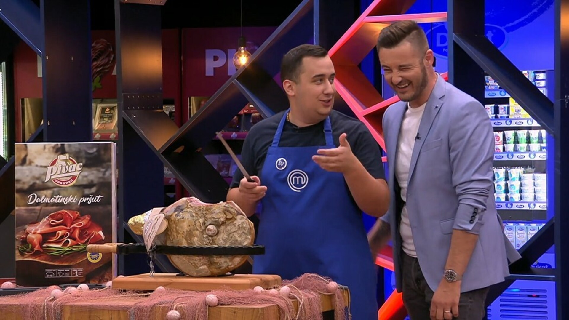 Ivan se zapravo pobrinuo da je pršut daleko od požara! "E moj Ivane!"