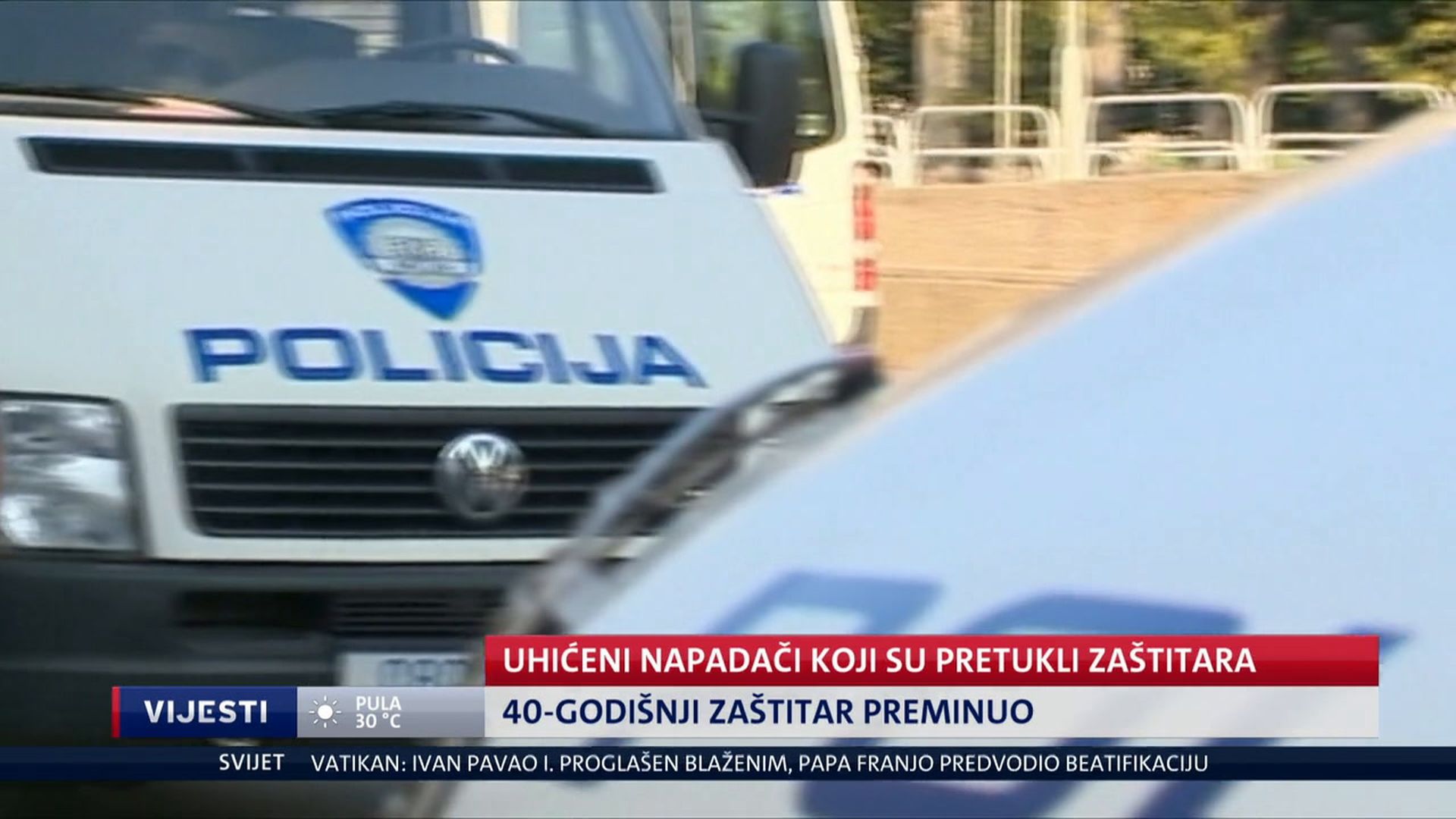 Uhićeni napadači koji su pretukli zaštitara