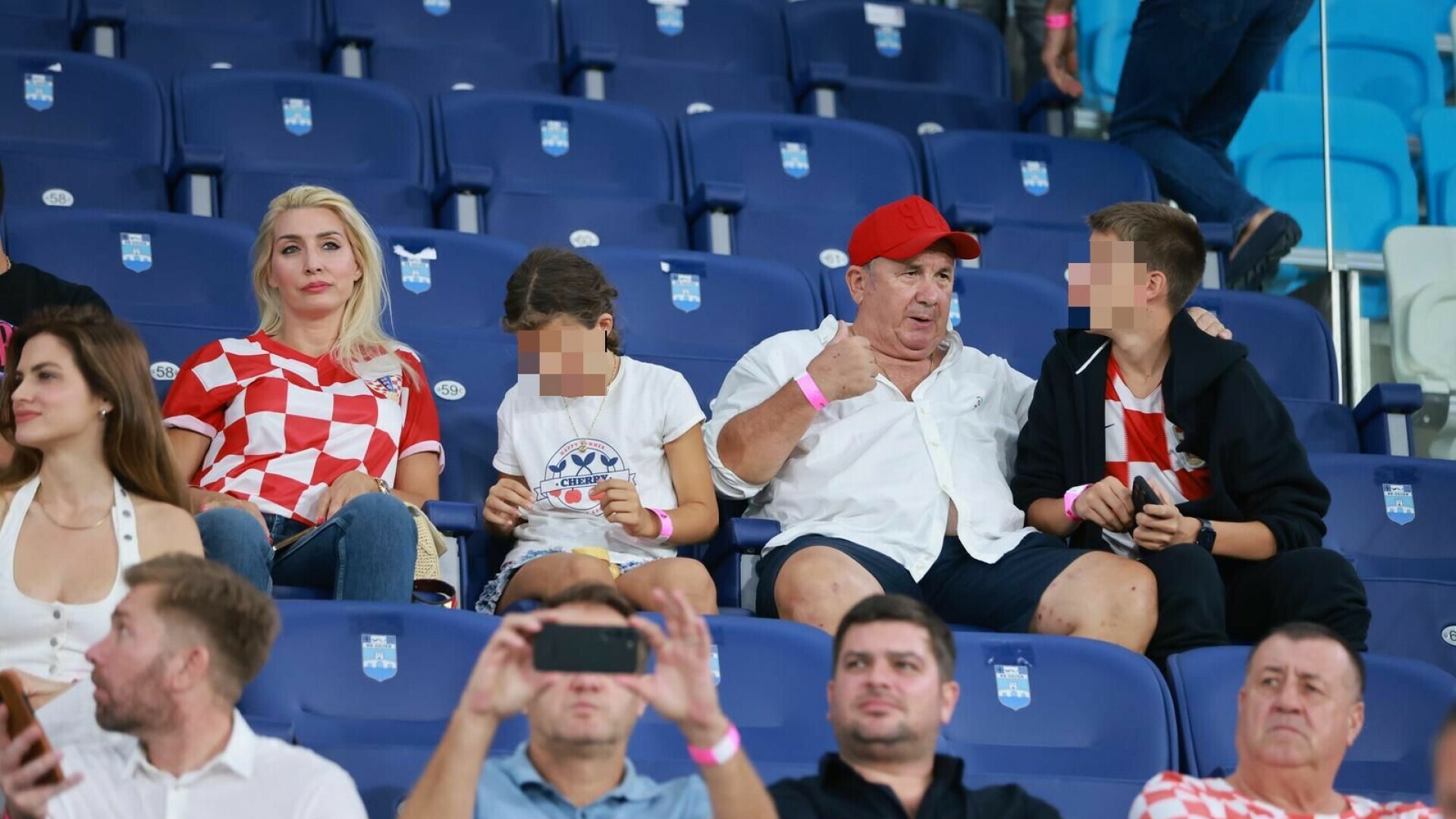 Kerum pobjedu Hrvatske u Osijeku gledao sa suprugom i djecom, Fani je ...