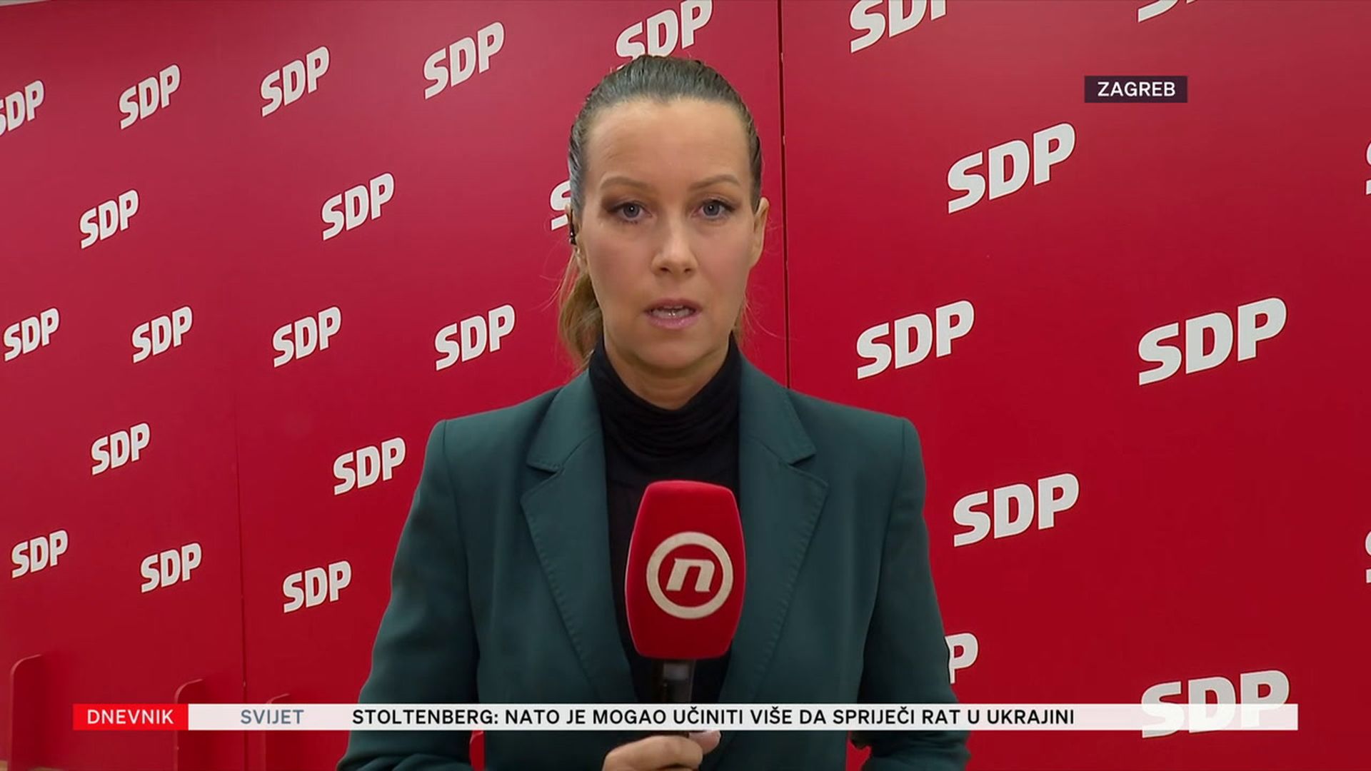 Barbara Štrbac uživo na izborima u SDP-u