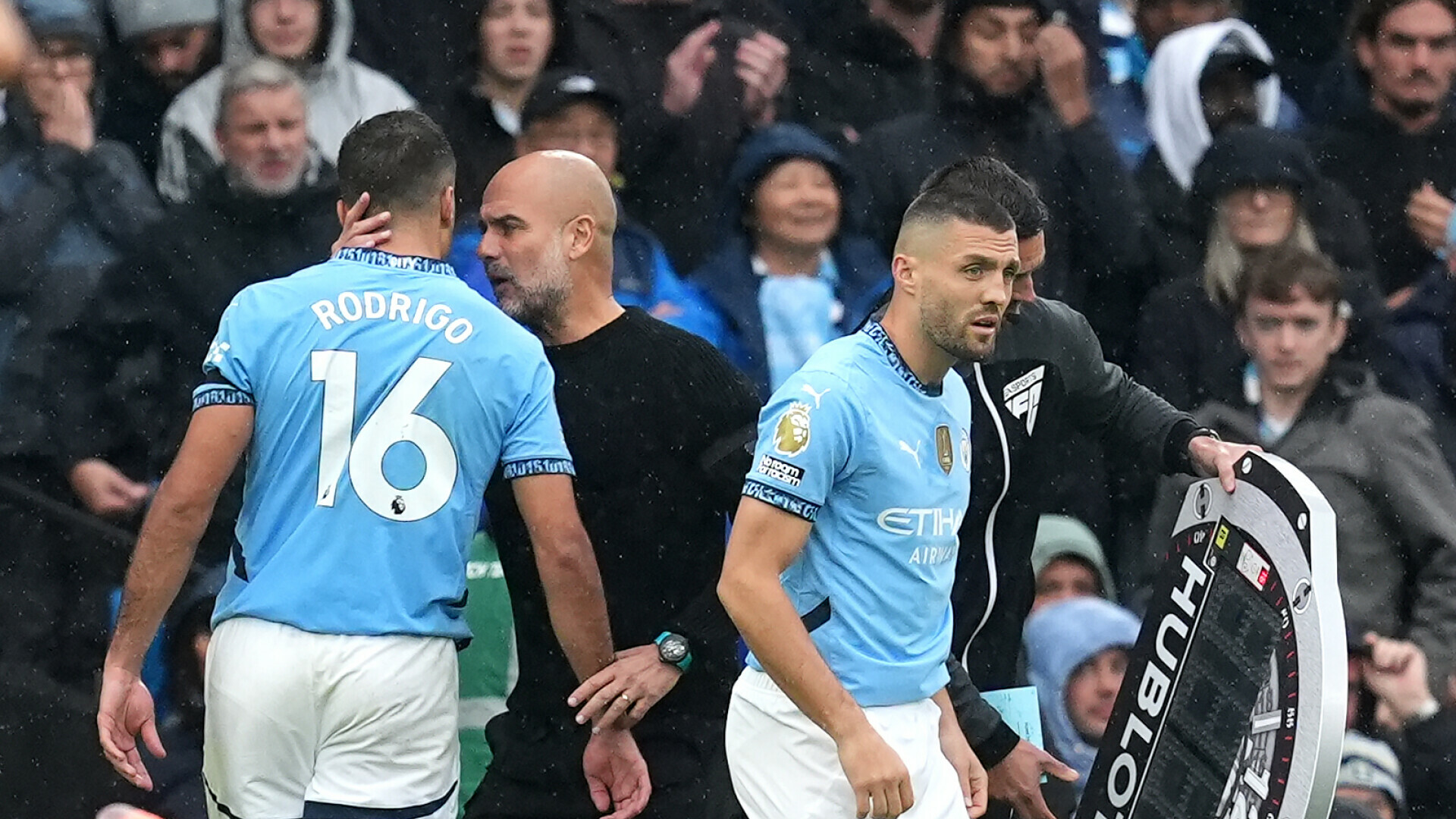 VIDEO Kovačić zamijenio uplakanog Rodrija u velikom derbiju: Guardiola ...