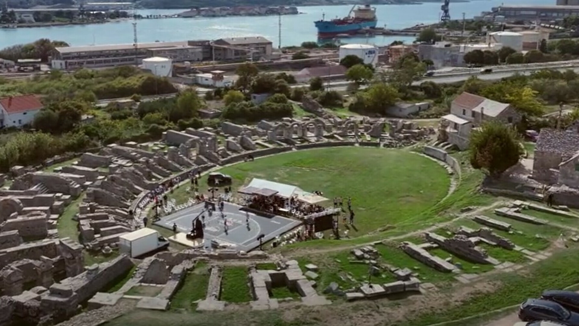 VIDEO Pogledajte kako izgleda košarkaški turnir u rimskom amfiteatru