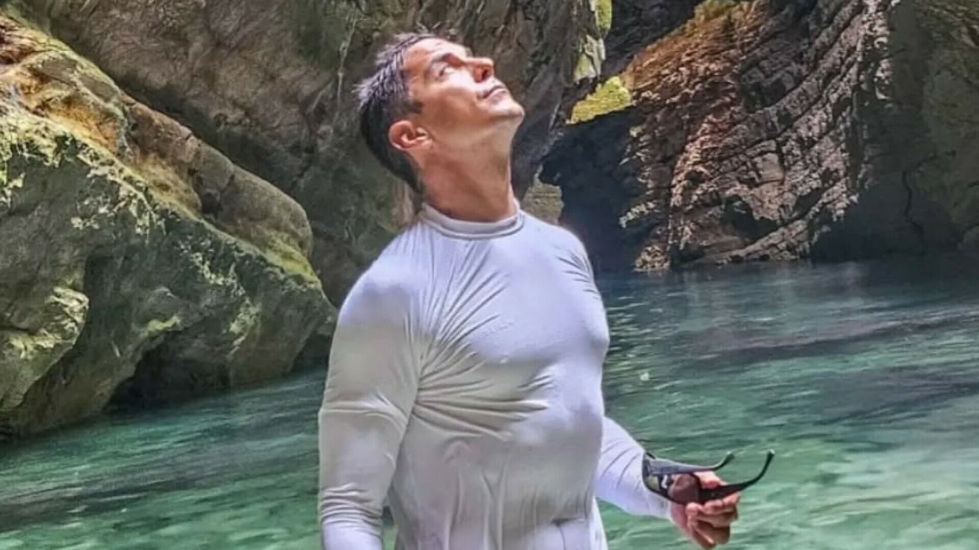 Kao od majke rođen! Mario Valentić napravio pravu pomutnju fotkom iz spilje