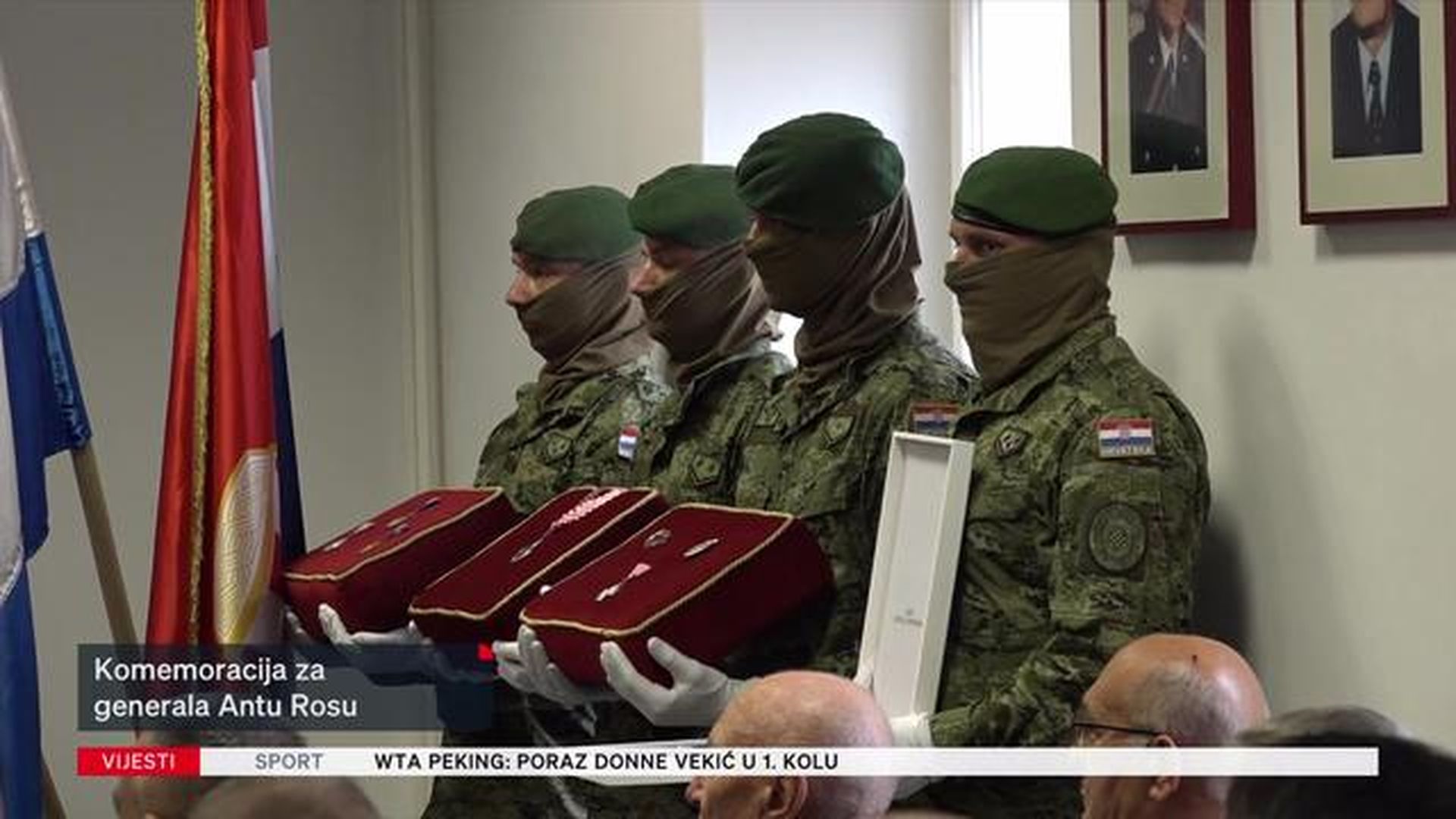 Komemoracija za generala Antu Rosu