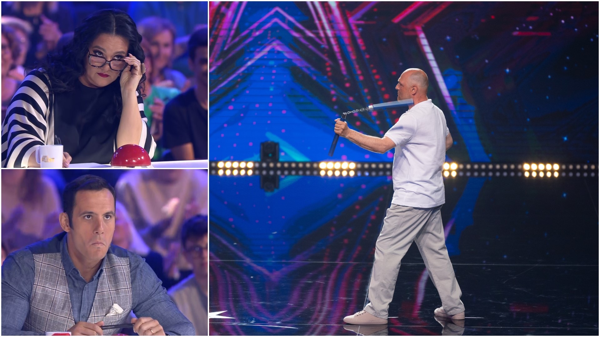 Kako ih samo vrti! Nunčake su srećom ostale u rukama majstora!